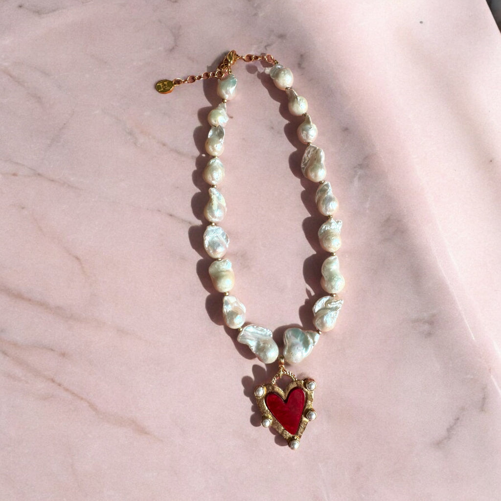 Corazón Barroco Necklace – La Casa Frida